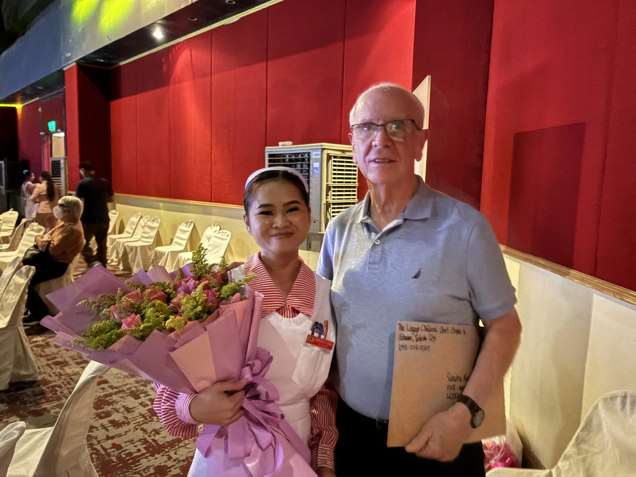 THANK YOU from John Drake at Lingap Center – Transfiguration