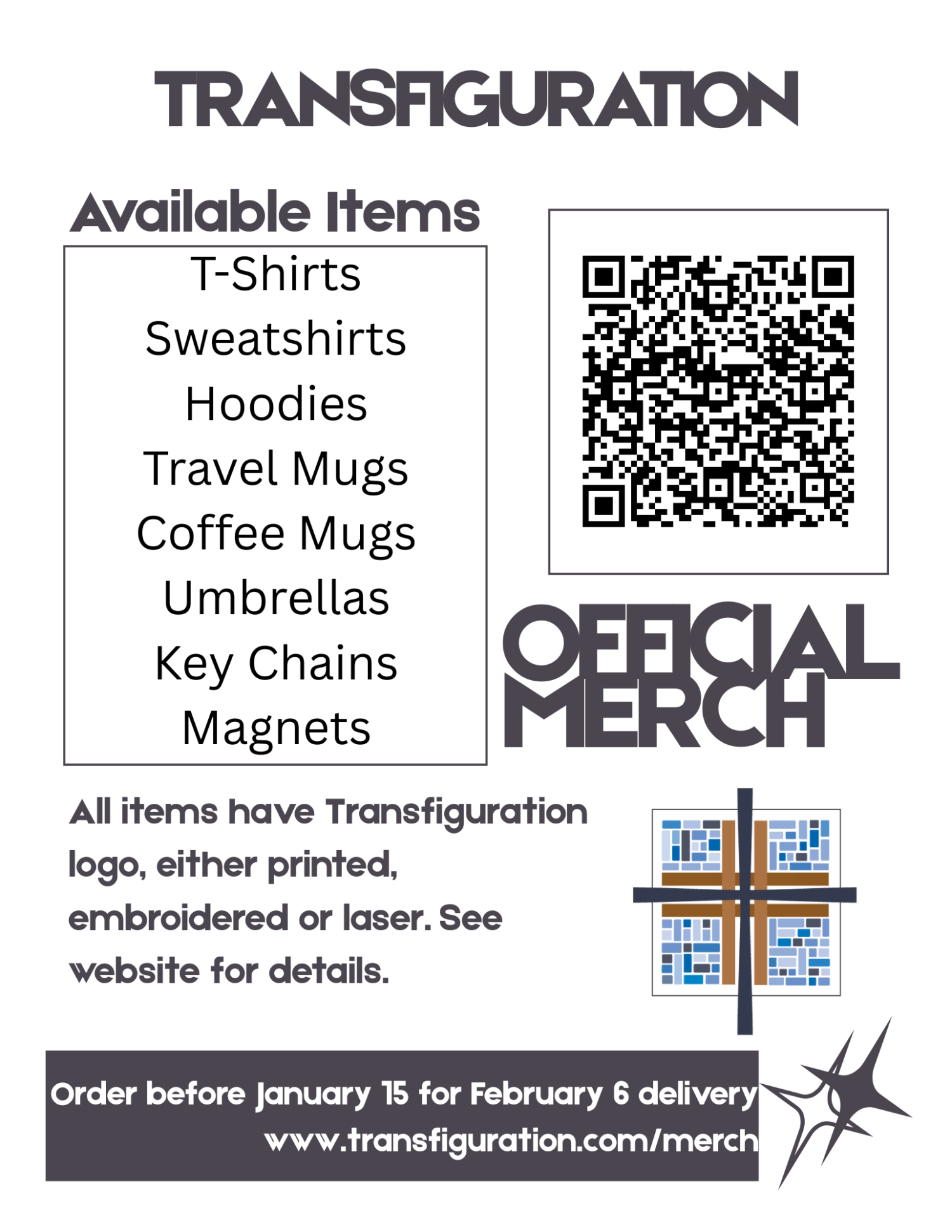 Transfiguration Official Merchandise – Transfiguration